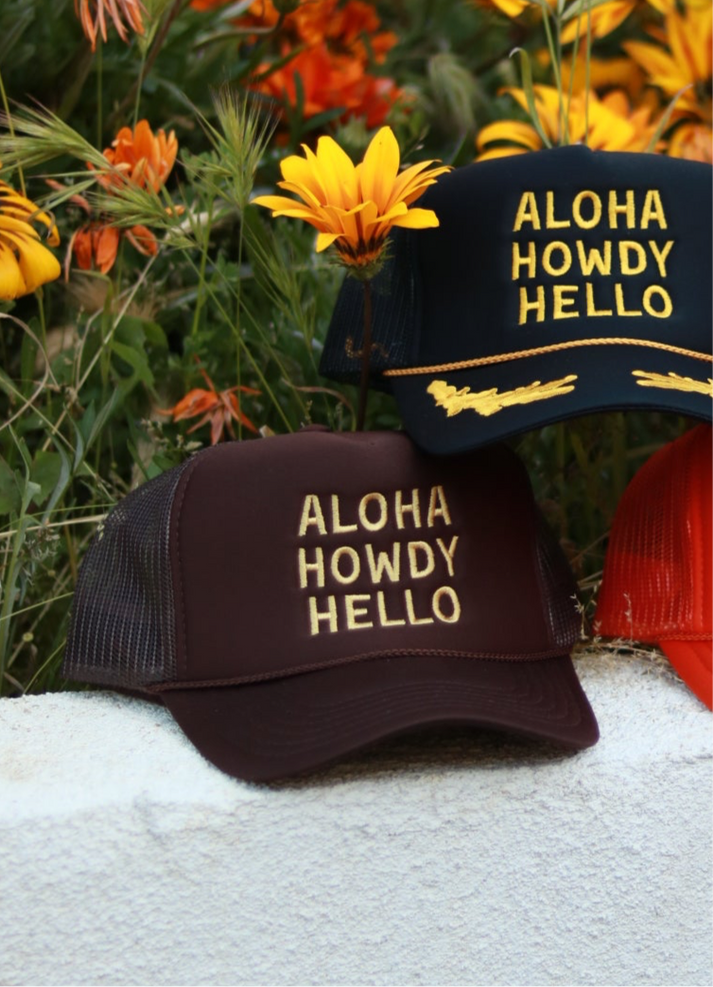 Aloha Howdy Hello – ElectricLabel
